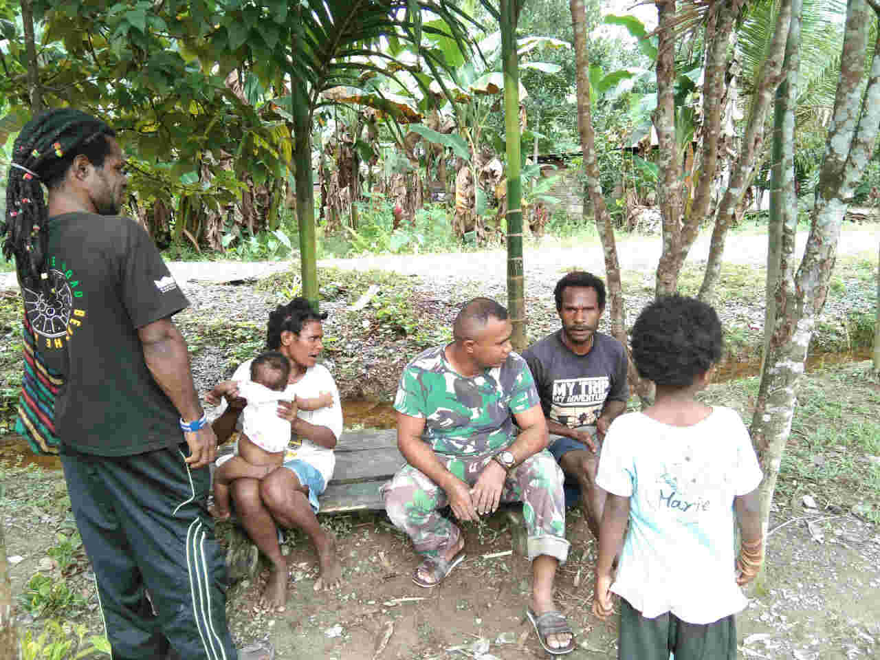 Ishoma Selalu Digunakan Anggota Satgas TMMD 105 Untuk Komsos Dengan ...