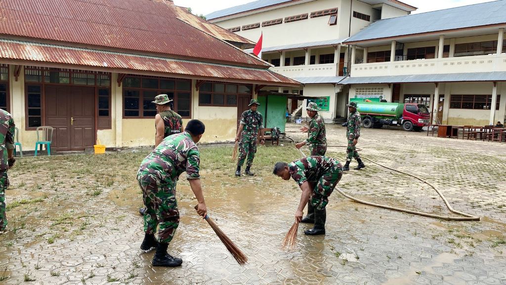 Denzipur 10/Kyd Bantu Pemulihan Bencana Banjir Dan Longsor Di Jayapura ...